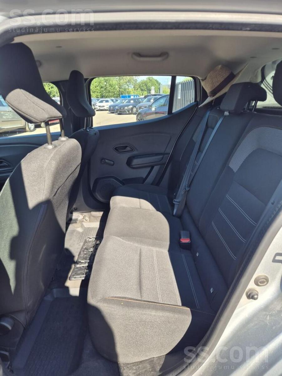 Pelēks Dacia Sandero 2021 Rīga, ar dzinēja tilpumu 1.00 L un nobraukumu 108 tūkst. km par 9490 €, foto 11 vietnē AUTOMOTO.COM.LV