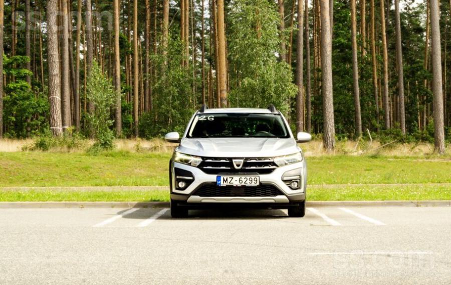 Pelēks Dacia Sandero 2021 Rīga, ar dzinēja tilpumu 1.00 L un nobraukumu 108 tūkst. km par 9490 €, foto 4 vietnē AUTOMOTO.COM.LV