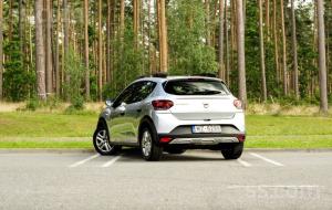 Pelēks Dacia Sandero 2021 Rīga, ar dzinēja tilpumu 1.00 L un nobraukumu 108 tūkst. km par 9490 €, foto 9 vietnē AUTOMOTO.COM.LV