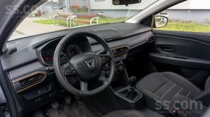Grey Dacia Sandero 2021 in Riga, with an engine capacity of 1.00 L and mileage of 108 thousand km for 8590 €, photo 11 on AUTOMOTO.COM.LV