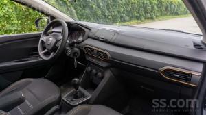 Grey Dacia Sandero 2021 in Riga, with an engine capacity of 1.00 L and mileage of 108 thousand km for 8590 €, photo 12 on AUTOMOTO.COM.LV