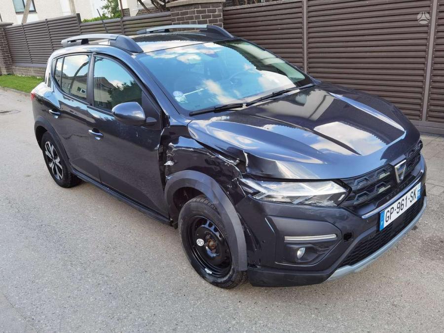 Grey Dacia Sandero 2022 in Kaunas, with an engine capacity of 1.00 L and mileage of 26 thousand km for 6700 €, photo 7 on AUTOMOTO.COM.LV