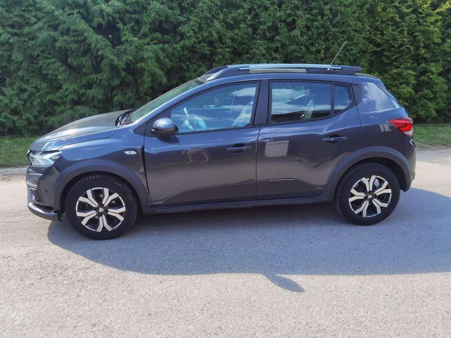 Grey Dacia Sandero 2022 in Kaunas, with an engine capacity of 1.00 L and mileage of 26 thousand km for 6700 €, photo 13 on AUTOMOTO.COM.LV
