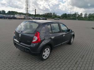 Pelēks Dacia Sandero 2009 Marijampole, ar dzinēja tilpumu 1.15 L un nobraukumu 112 tūkst. km par 1350 €, foto 8 vietnē AUTOMOTO.COM.LV