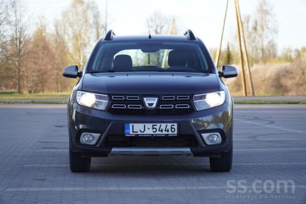 Pelēks Dacia Sandero 2018 Jelgava, ar dzinēja tilpumu 1.50 L un nobraukumu 105 tūkst. km par 7200 €, foto 2 vietnē AUTOMOTO.COM.LV