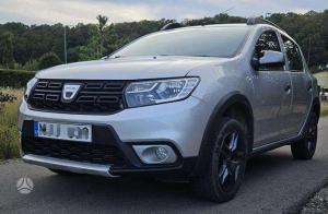 Grey Dacia Sandero 2018 in Kaunas, with an engine capacity of 0.90 L and mileage of 109 thousand km for 4580 €, photo  on AUTOMOTO.COM.LV
