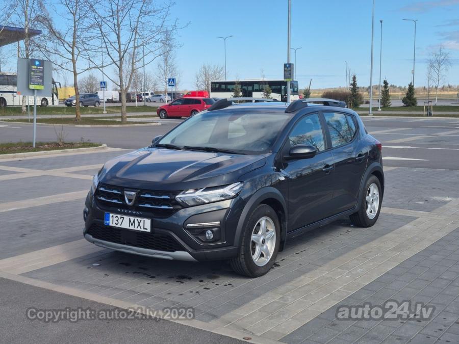 Grey Dacia Sandero 2021 in Paldiski, with an engine capacity of 1.00 L and mileage of 70 thousand km for 10990 €, photo 1 on AUTOMOTO.COM.LV