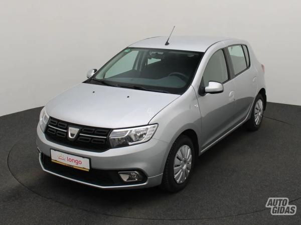 Grey Dacia Sandero 2021 in Vilnius, with an engine capacity of 1.00 L and mileage of 121 thousand km for 7999 €, photo 1 on AUTOMOTO.COM.LV