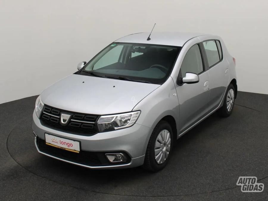 Grey Dacia Sandero 2021 in Vilnius, with an engine capacity of 1.00 L and mileage of 121 thousand km for 7999 €, photo 1 on AUTOMOTO.COM.LV