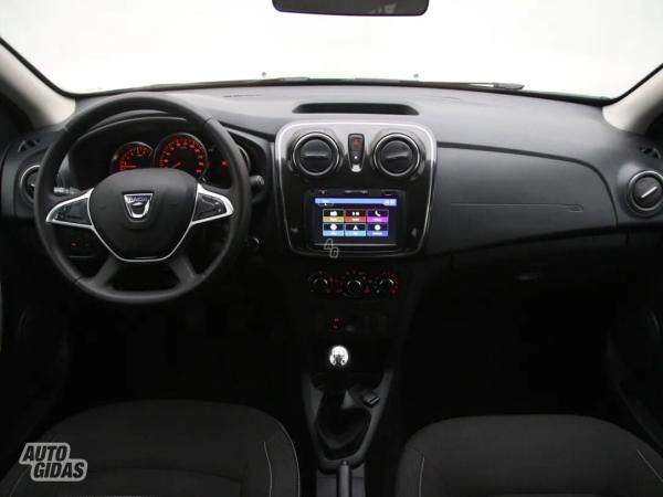 Grey Dacia Sandero 2021 in Vilnius, with an engine capacity of 1.00 L and mileage of 121 thousand km for 7999 €, photo 2 on AUTOMOTO.COM.LV