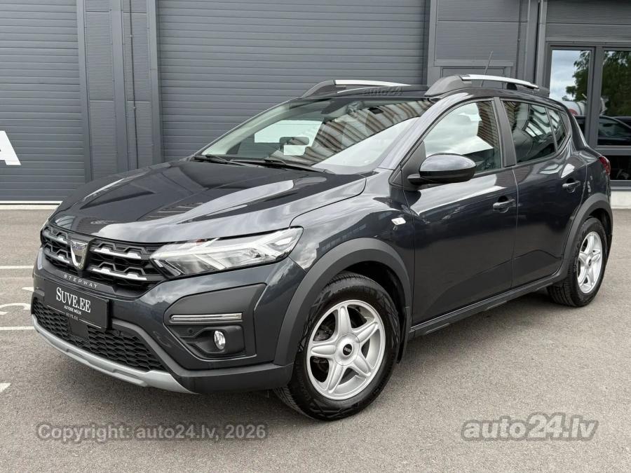 Grey Dacia Sandero 2021 in Tallinn, with an engine capacity of 1.00 L and mileage of 71 thousand km for 9995 €, photo 3 on AUTOMOTO.COM.LV