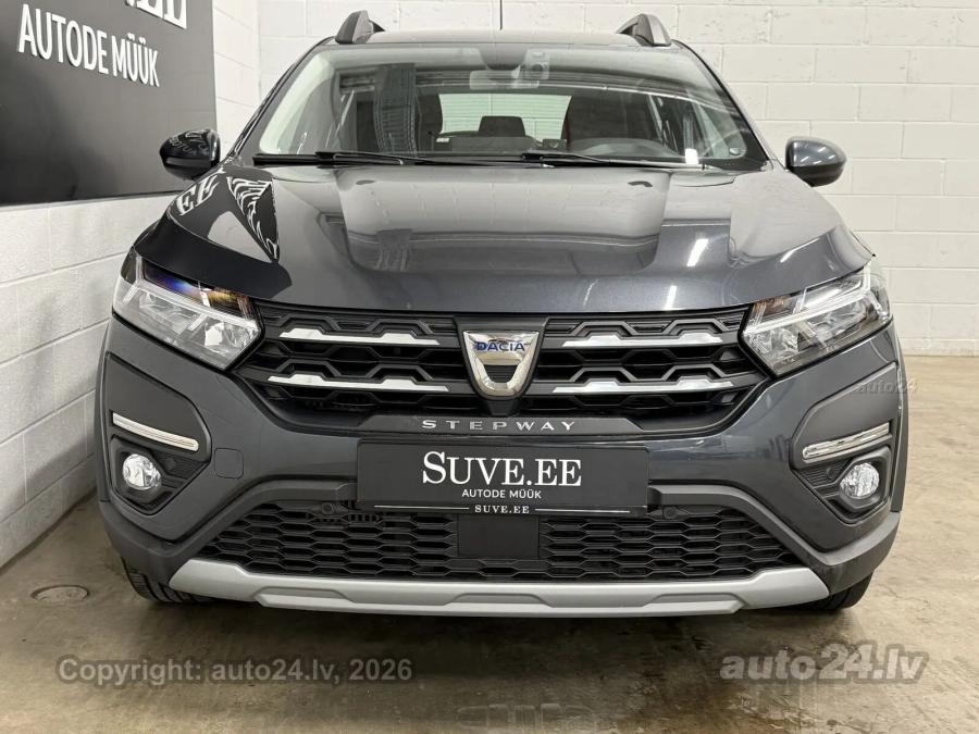 Grey Dacia Sandero 2021 in Tallinn, with an engine capacity of 1.00 L and mileage of 71 thousand km for 9995 €, photo 4 on AUTOMOTO.COM.LV