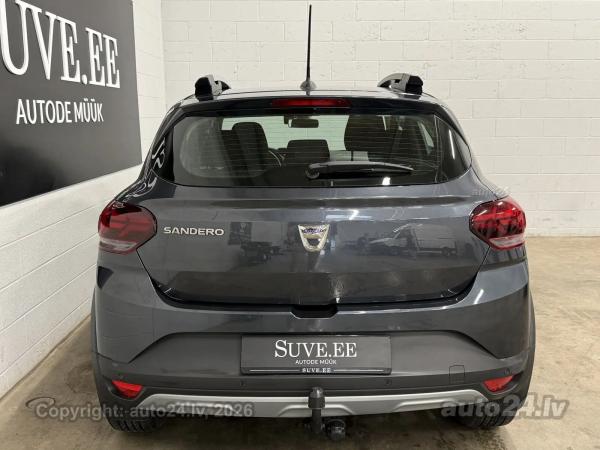 Grey Dacia Sandero 2021 in Tallinn, with an engine capacity of 1.00 L and mileage of 71 thousand km for 9995 €, photo 8 on AUTOMOTO.COM.LV