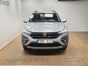 Grey Dacia Sandero 2021 in Tallinn, with an engine capacity of 1.00 L and mileage of 20 thousand km for 12900 €, photo 3 on AUTOMOTO.COM.LV