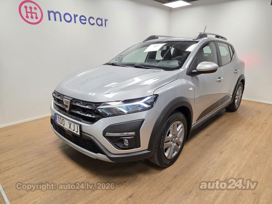 Grey Dacia Sandero 2021 in Tallinn, with an engine capacity of 1.00 L and mileage of 20 thousand km for 12900 €, photo 4 on AUTOMOTO.COM.LV