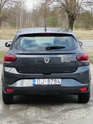 Grey Dacia Sandero 2021 in Ogre, with an engine capacity of 1.00 L and mileage of 33 thousand km for 8570 €, photo 6 on AUTOMOTO.COM.LV