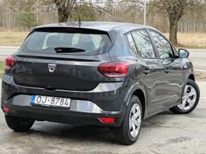 Grey Dacia Sandero 2021 in Ogre, with an engine capacity of 1.00 L and mileage of 33 thousand km for 8570 €, photo 7 on AUTOMOTO.COM.LV