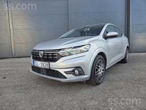 Grey Dacia Sandero 2021 in Riga, with an engine capacity of 1.00 L and mileage of 58 thousand km for 8200 €, photo 5 on AUTOMOTO.COM.LV