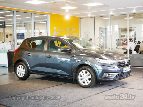 Pelēks Dacia Sandero 2021 Tallina, ar dzinēja tilpumu 1.00 L un nobraukumu 98 tūkst. km par 8990 €, foto 1 vietnē AUTOMOTO.COM.LV