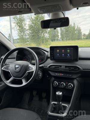 Grey Dacia Sandero 2021 in Jelgava, with an engine capacity of 1.00 L and mileage of 72 thousand km for 9500 €, photo 13 on AUTOMOTO.COM.LV