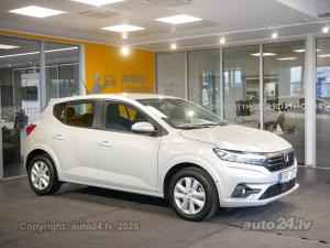 Grey Dacia Sandero 2021 in Tallinn, with an engine capacity of 1.00 L and mileage of 48 thousand km for 8990 €, photo  on AUTOMOTO.COM.LV
