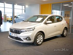 Grey Dacia Sandero 2021 in Tallinn, with an engine capacity of 1.00 L and mileage of 48 thousand km for 8990 €, photo 6 on AUTOMOTO.COM.LV