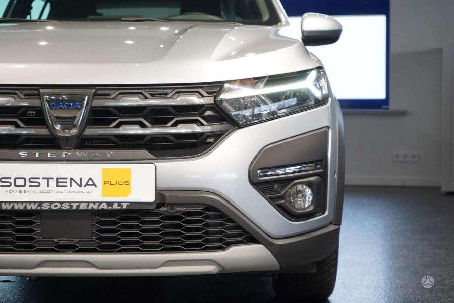 Pelēks Dacia Sandero 2021 Viļņa, ar dzinēja tilpumu 1.00 L un nobraukumu 112 tūkst. km par 9900 €, foto 6 vietnē AUTOMOTO.COM.LV
