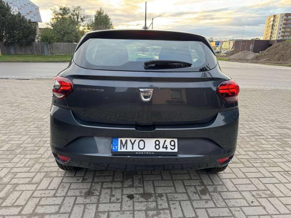 Pelēks Dacia Sandero 2022 Kauņa, ar dzinēja tilpumu 1.00 L un nobraukumu 41 tūkst. km par 7400 €, foto 11 vietnē AUTOMOTO.COM.LV