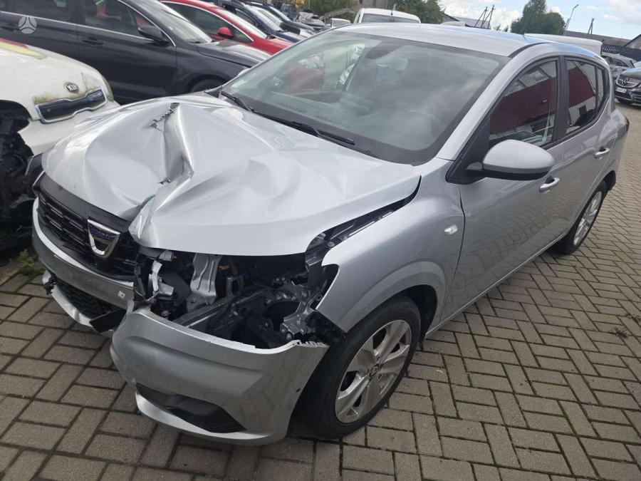 Pelēks Dacia Sandero 2022 Tauragė, ar dzinēja tilpumu 1.00 L un nobraukumu 47 tūkst. km par 4200 €, foto 3 vietnē AUTOMOTO.COM.LV