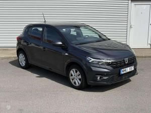 Grey Dacia Sandero 2023 in Vilnius, with an engine capacity of 1.00 L and mileage of 49 thousand km for 10950 €, photo 3 on AUTOMOTO.COM.LV