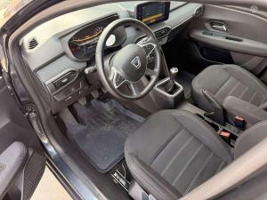 Grey Dacia Sandero 2023 in Vilnius, with an engine capacity of 1.00 L and mileage of 49 thousand km for 10950 €, photo 13 on AUTOMOTO.COM.LV