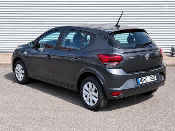 Pelēks Dacia Sandero 2023 Viļņa, ar dzinēja tilpumu 1.00 L un nobraukumu 54 tūkst. km par 9950 €, foto 4 vietnē AUTOMOTO.COM.LV