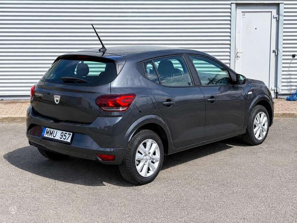 Pelēks Dacia Sandero 2023 Viļņa, ar dzinēja tilpumu 1.00 L un nobraukumu 54 tūkst. km par 9950 €, foto 5 vietnē AUTOMOTO.COM.LV