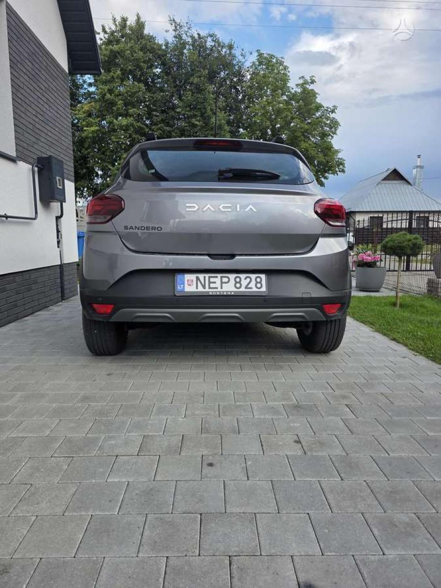 Pelēks Dacia Sandero 2024 Jonava, ar dzinēja tilpumu 1.00 L un nobraukumu 25 tūkst. km par 13500 €, foto 14 vietnē AUTOMOTO.COM.LV