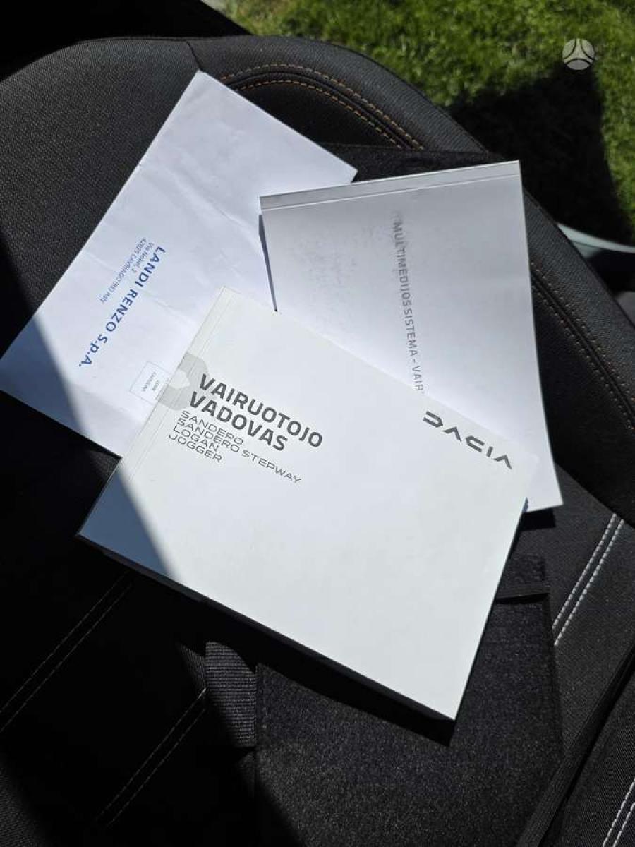 Pelēks Dacia Sandero 2024 Jonava, ar dzinēja tilpumu 1.00 L un nobraukumu 25 tūkst. km par 13500 €, foto 15 vietnē AUTOMOTO.COM.LV