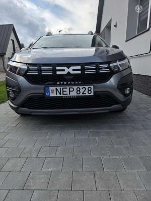 Pelēks Dacia Sandero 2024 Jonava, ar dzinēja tilpumu 1.00 L un nobraukumu 25 tūkst. km par 13500 €, foto 17 vietnē AUTOMOTO.COM.LV