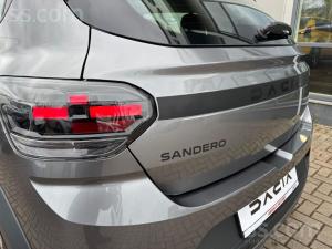 Grey Dacia Sandero 2026 in Liepaja, with an engine capacity of 1.20 L and mileage of 7 thousand km for 19940 €, photo 11 on AUTOMOTO.COM.LV