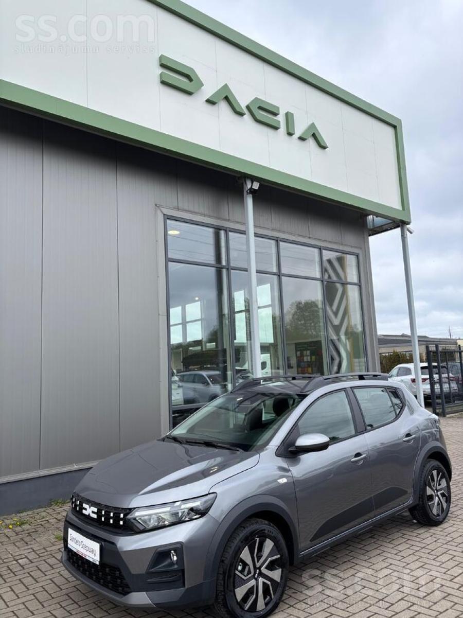 Grey Dacia Sandero 2026 in Liepaja, with an engine capacity of 1.20 L and mileage of 7 thousand km for 19940 €, photo 24 on AUTOMOTO.COM.LV