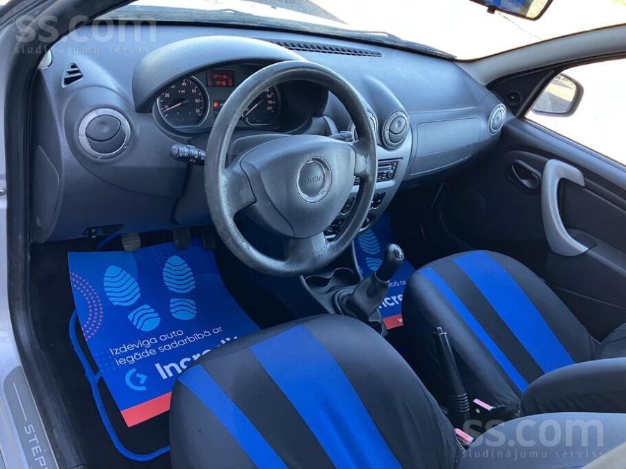 Дачия Сандеро 2010 в Талси, объемом двигателя 1.60 л и пробегом 125 тыс. км за 3700 €, фото 10 на AUTOMOTO.COM.LV