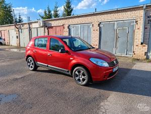 Dacia Sandero 2010 Panevēža, ar dzinēja tilpumu 1.20 L un nobraukumu 212 tūkst. km par 1350 €, foto  vietnē AUTOMOTO.COM.LV