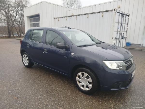 Dacia Sandero 2018 in Vilnius, with an engine capacity of 1.00 L and mileage of 64 thousand km for 2690 €, photo 1 on AUTOMOTO.COM.LV