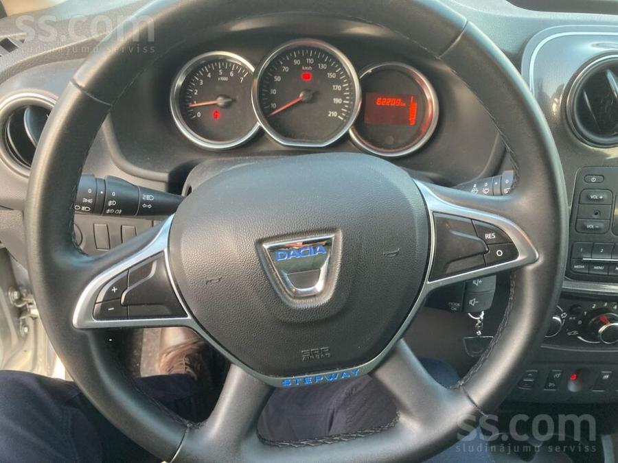 Dacia Sandero 2020 in Daugavpils, with an engine capacity of 0.90 L and mileage of 80 thousand km for 6900 €, photo 8 on AUTOMOTO.COM.LV