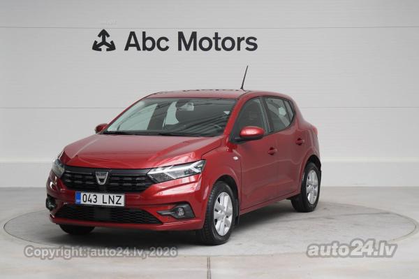 Dacia Sandero 2022 in Tallinn, with an engine capacity of 1.00 L and mileage of 81 thousand km for 9900 €, photo 1 on AUTOMOTO.COM.LV