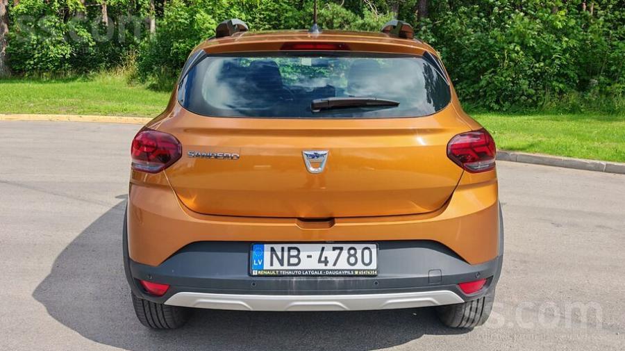 Dacia Sandero 2022 in Riga, with an engine capacity of 1.00 L and mileage of 60 thousand km for 13000 €, photo 6 on AUTOMOTO.COM.LV