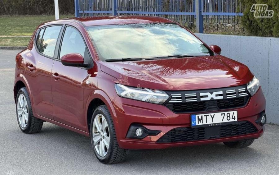 Dacia Sandero 2023 Viļņa, ar dzinēja tilpumu 1.00 L un nobraukumu 80 tūkst. km par 11200 €, foto 1 vietnē AUTOMOTO.COM.LV