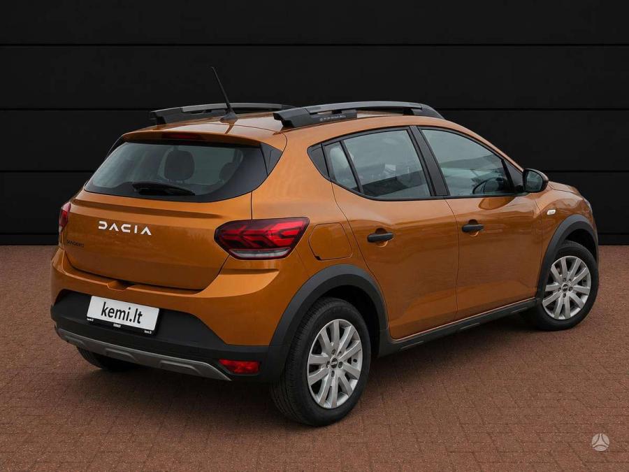 Oranžs Dacia Sandero 2024 Viļņa, ar dzinēja tilpumu 1.00 L un nobraukumu 43 tūkst. km par 12550 €, foto 5 vietnē AUTOMOTO.COM.LV