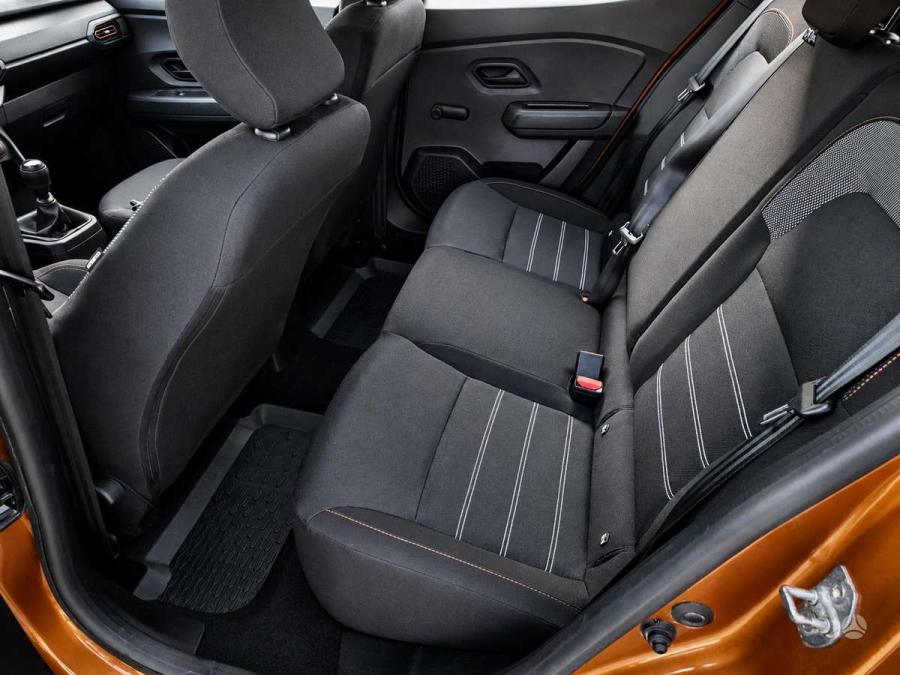 Oranžs Dacia Sandero 2024 Viļņa, ar dzinēja tilpumu 1.00 L un nobraukumu 43 tūkst. km par 12550 €, foto 16 vietnē AUTOMOTO.COM.LV