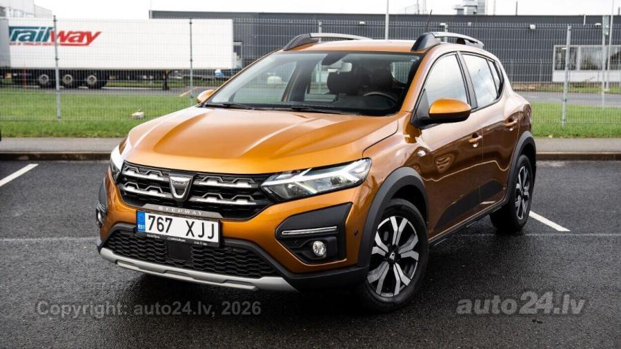 Oranžs Dacia Sandero 2021 Tallina, ar dzinēja tilpumu 1.00 L un nobraukumu 58 tūkst. km par 11990 €, foto 1 vietnē AUTOMOTO.COM.LV