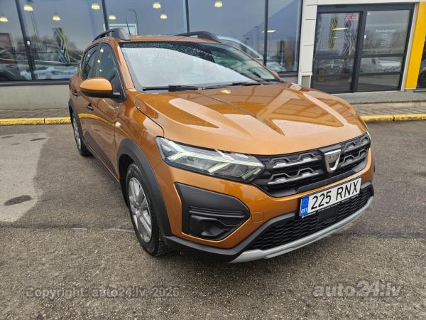 Orange Dacia Sandero 2021 in Tartu, with an engine capacity of 1.00 L and mileage of 61 thousand km for 9990 €, photo 1 on AUTOMOTO.COM.LV