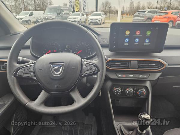 Orange Dacia Sandero 2021 in Tartu, with an engine capacity of 1.00 L and mileage of 61 thousand km for 9990 €, photo 8 on AUTOMOTO.COM.LV